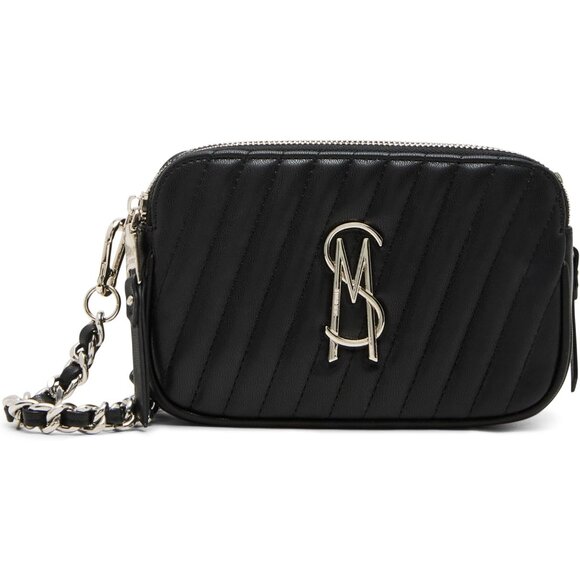 Bags | Daisyh Black Triple Compartment Crossbody Bag For Women Zipper ...